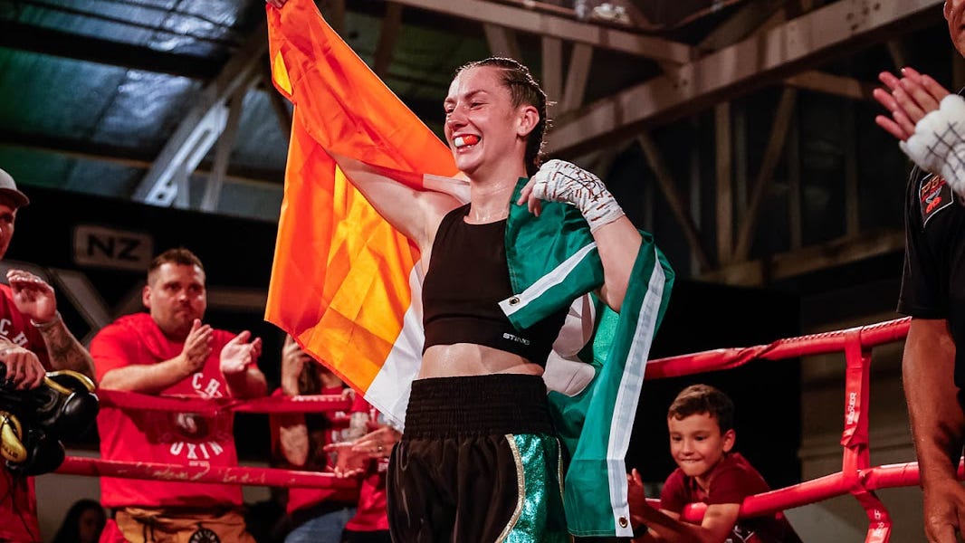 Erin Walsh has arrived in professional boxing