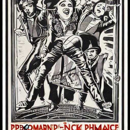 The Perforomancers - by Elliot Lessing - Ghetto Mezzanine