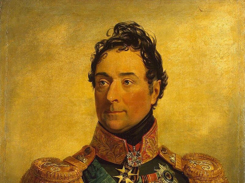 Louis Alexandre Andrault de Langeron - by Simon Haisell