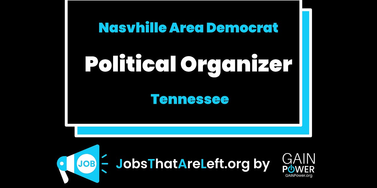 Nasvhille Area Democrat, Political Organizer