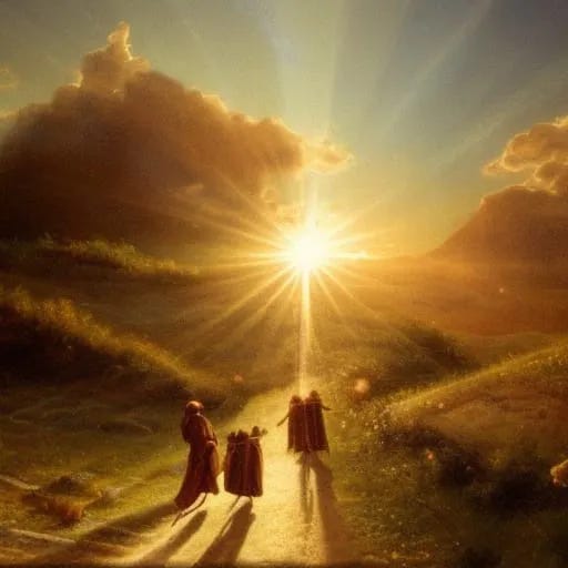 Lead Me to Heaven - by Jerrold Lewis - Between 2 Gardens