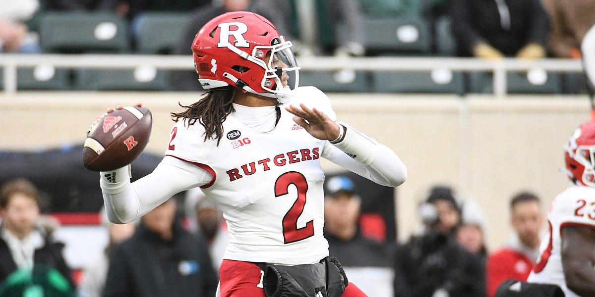 Rutgers names Gavin Wimsatt starting QB - by Erik Buchinger