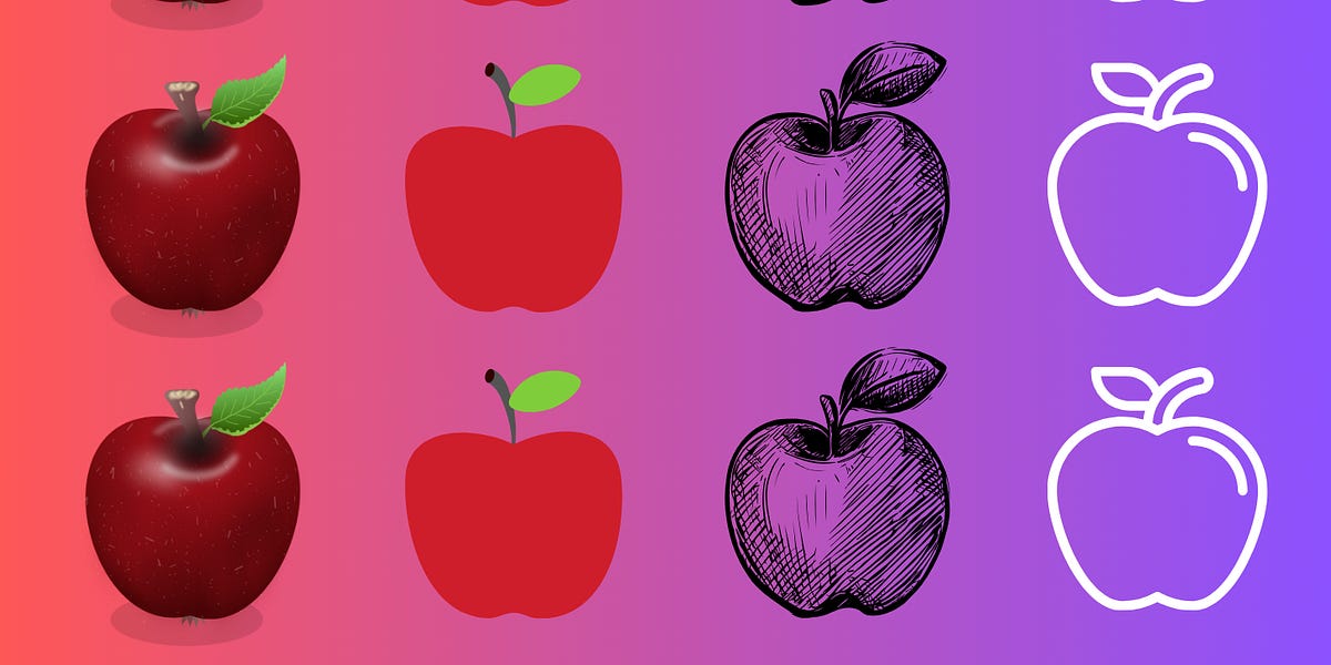 This simple apple test explains the spectrum of imagination