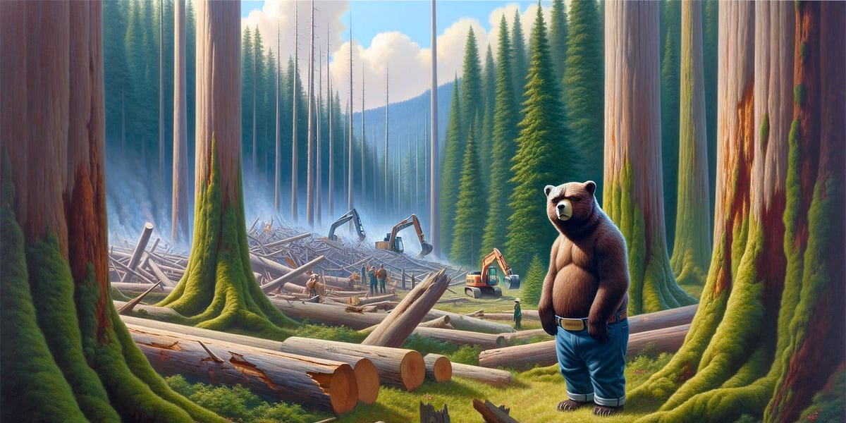 If An Old Growth Tree Falls in The Forest, Will You Make A Sound?