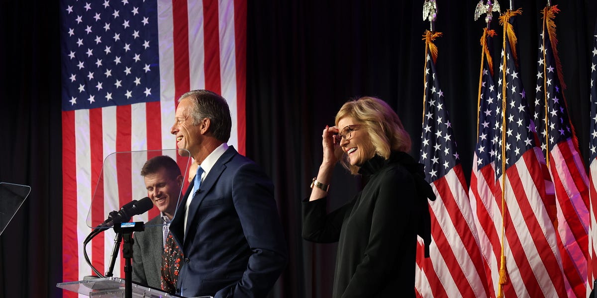 South Dakota Sen. John Thune prevails in Senate majority leader vote