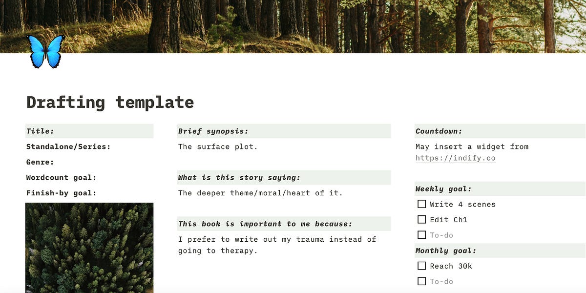 outlining: first drafting without actually drafting