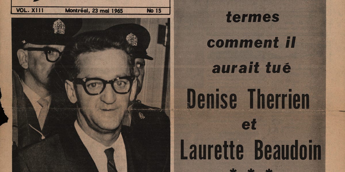 Marcel Bernier raconte dans ses propres termes comment il aurait tué ...