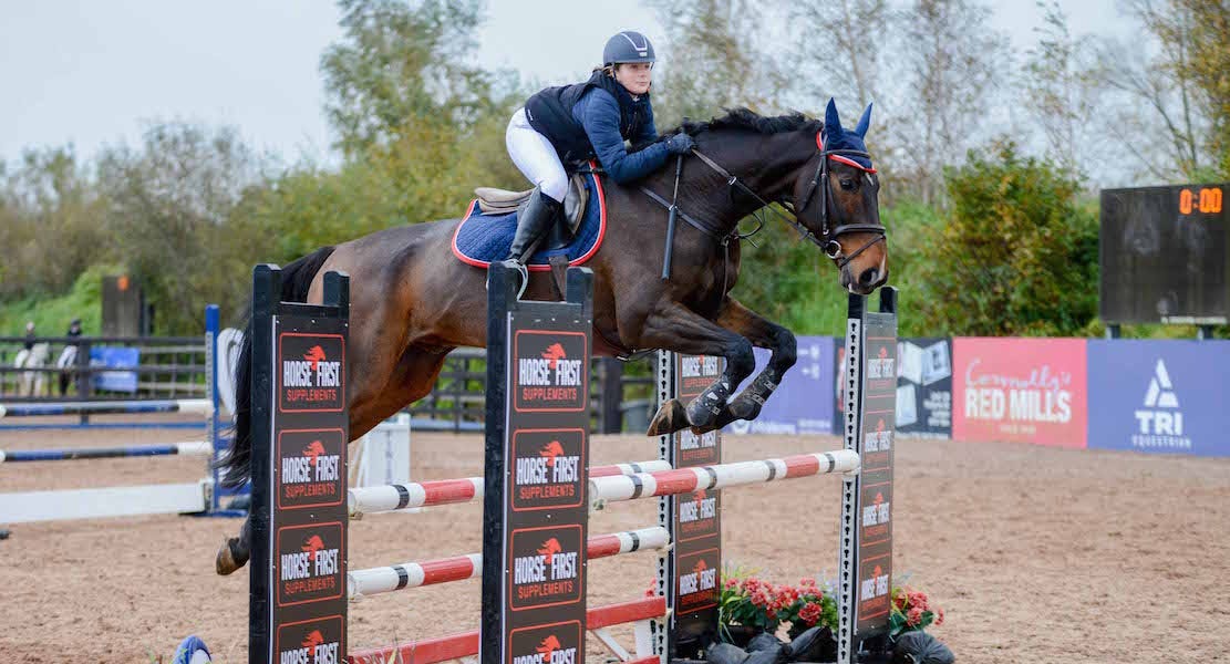 Pippa and ‘Scooby Bee’ dominate at The Meadows' Inter-Schools' jumping