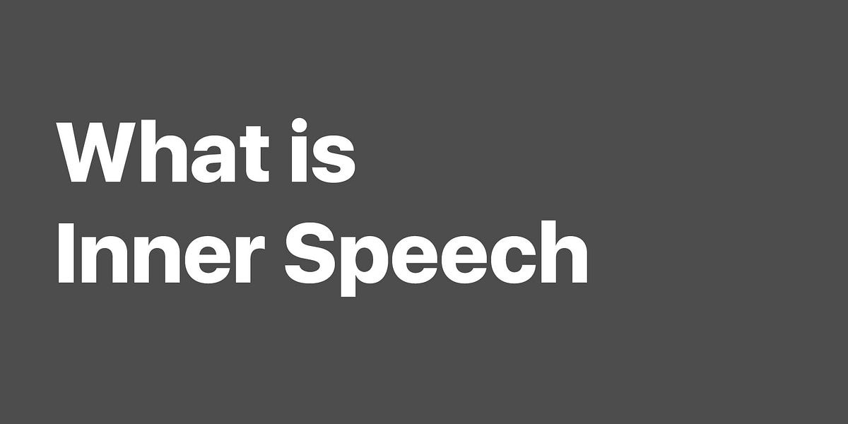 What's Inner Speech - SOH Lagrange