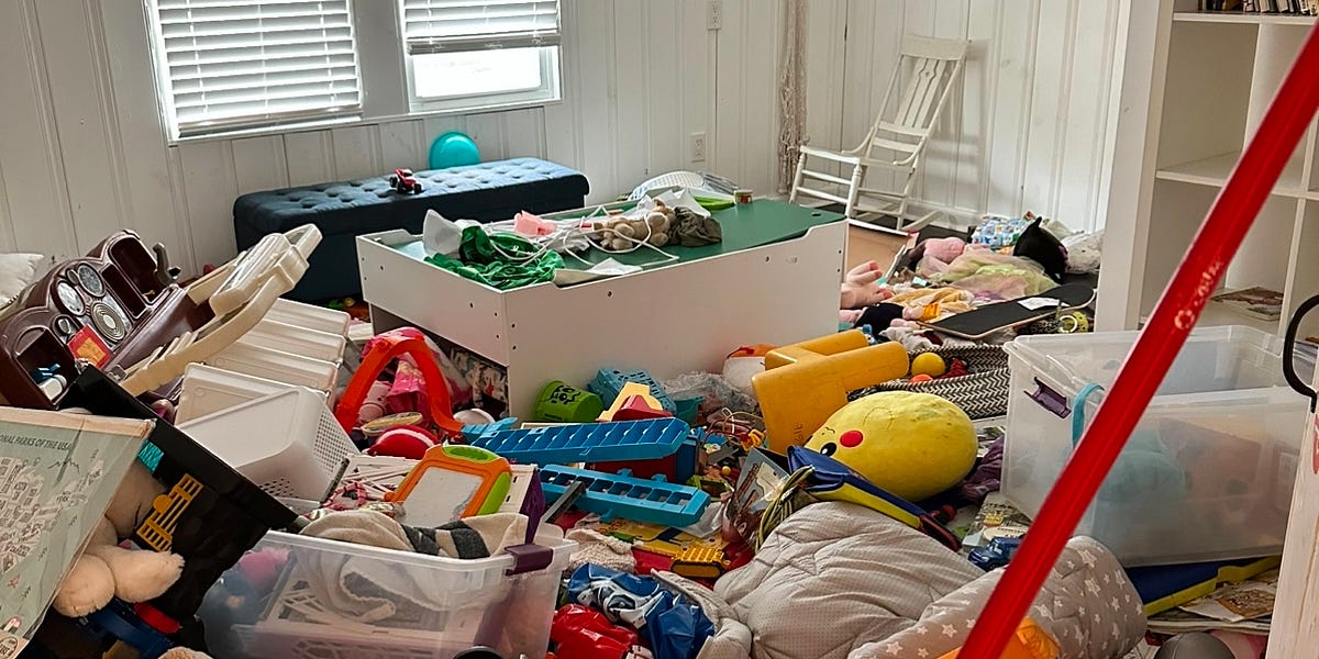 Anatomy of a Playroom Disaster - by Emily Zanotti