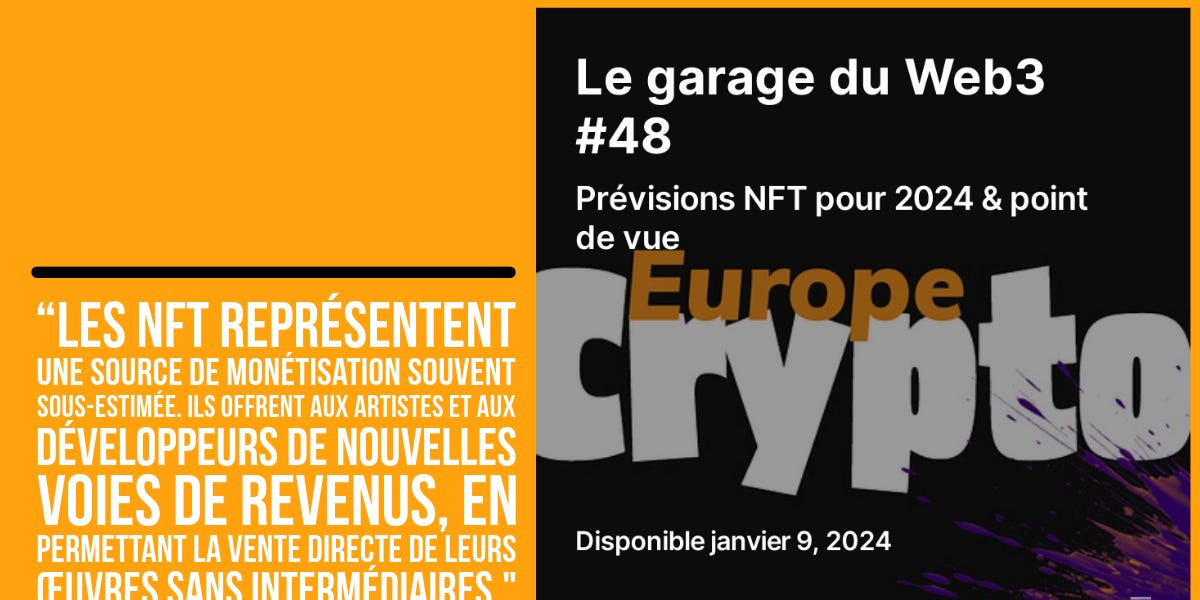 Le garage du Web3 #48 - by Christophe Romei