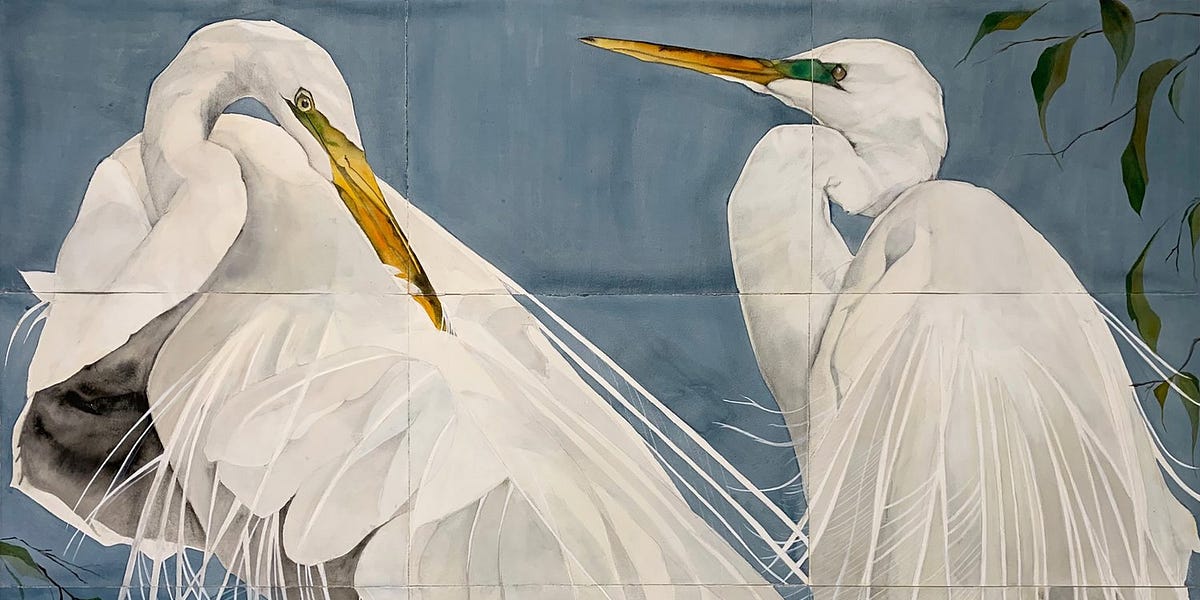 Heather Lancaster Atlanta Georgia artist paints animals