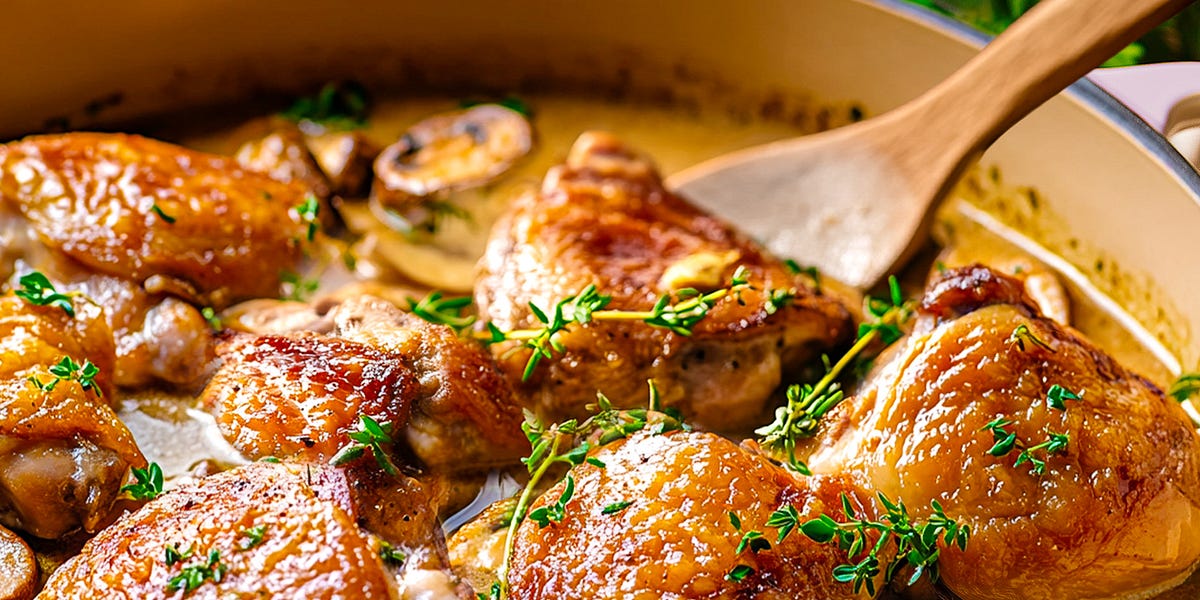Chicken Fricassée - by Sophie - Essen Recipes