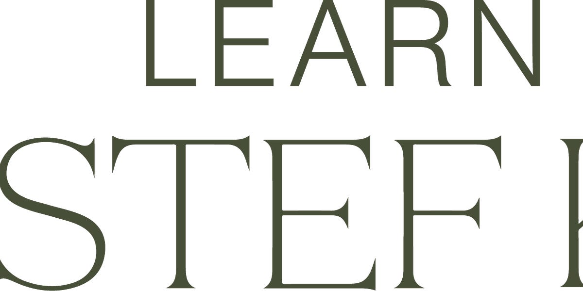 Welcome… - by Stef King - LEARN WITH STEF