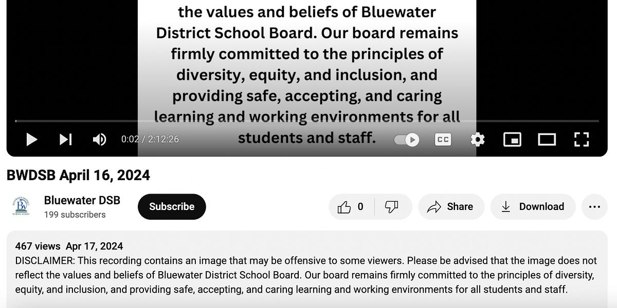 BWDSB Trustee Shows Off 'Straight Pride' T-Shirt in April 16 Board Meeting