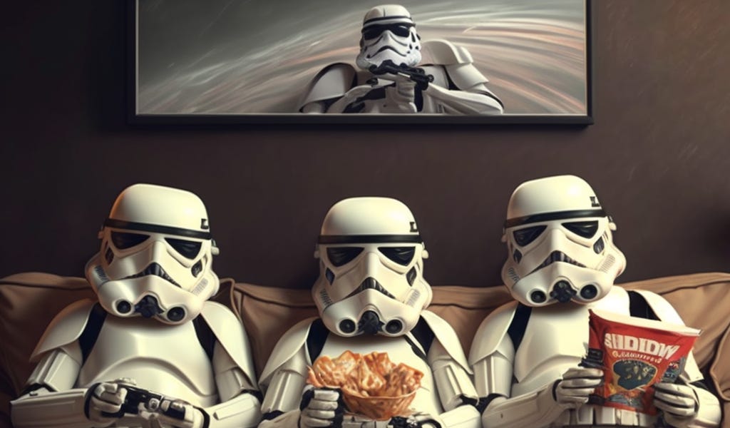 AI Caramba #5: Stormtroopers vs AI - by Matthias F. Ø.-H.