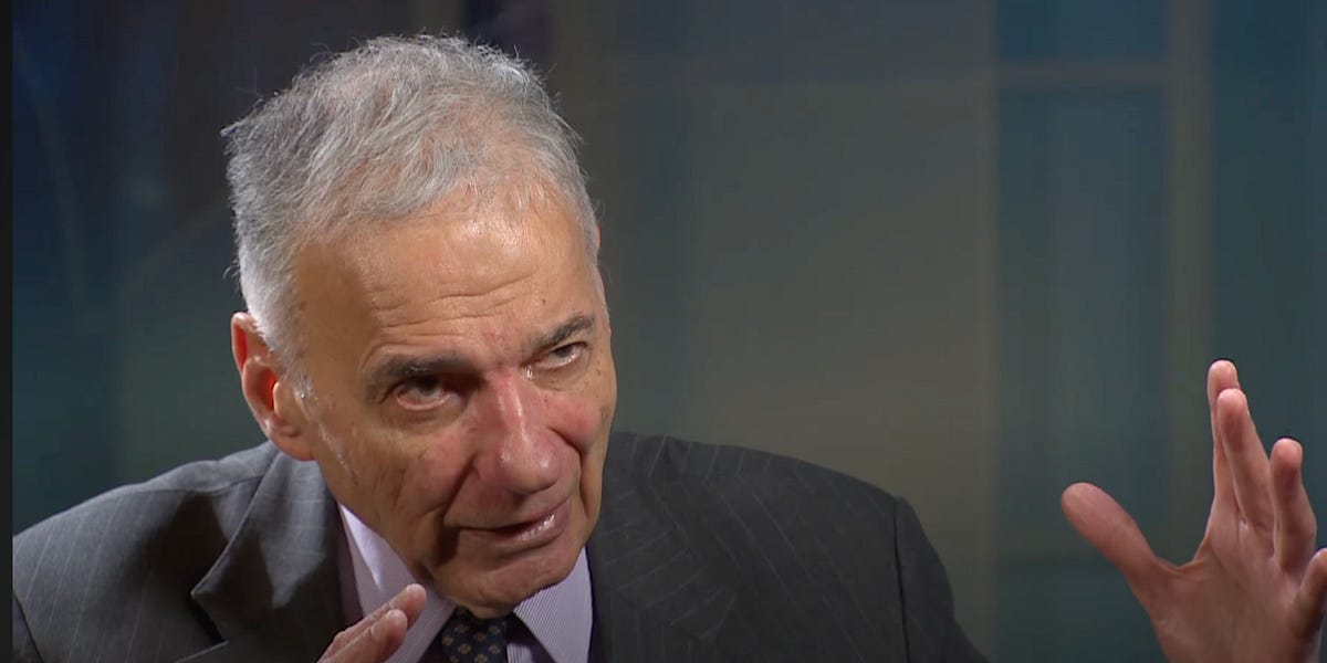 Ralph Nader Can Eat America's Entire Ass - by Evan Hurst