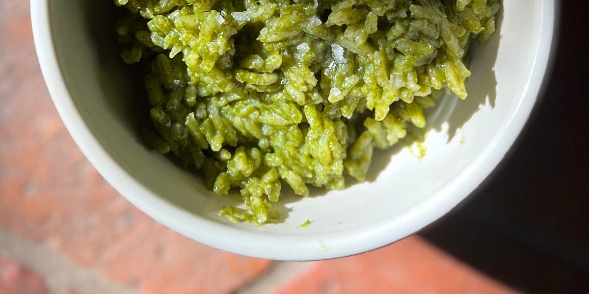 Green Rice - by Greta Caruso and Fanny Singer