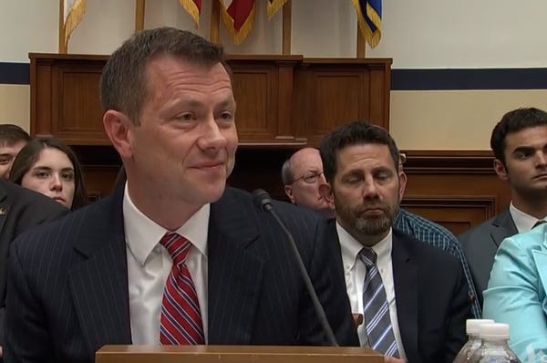 Strzok Strikes Back - by Liz Dye - Wonkette