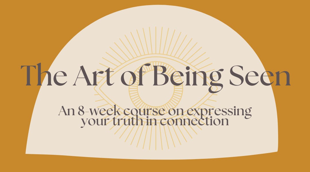 The Art of Being Seen is now open! - by Cristina Feraru