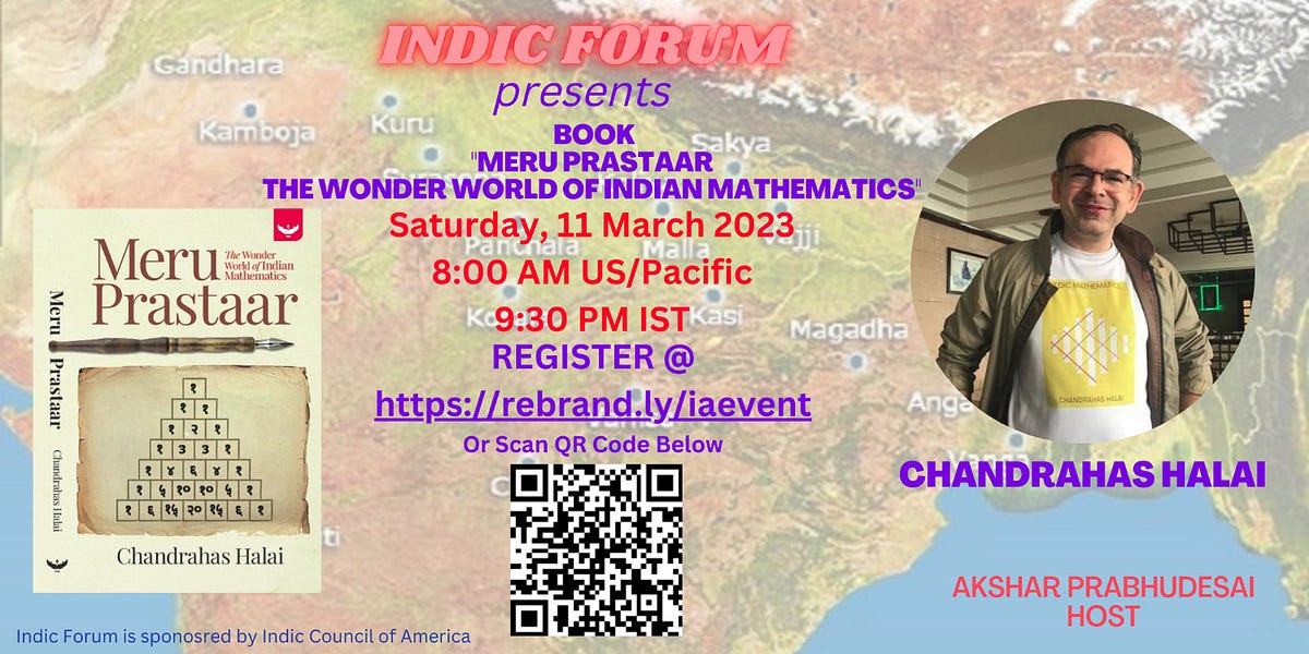 Book Presentation: "Meru Prastaar - the Wonder World of Indian ...