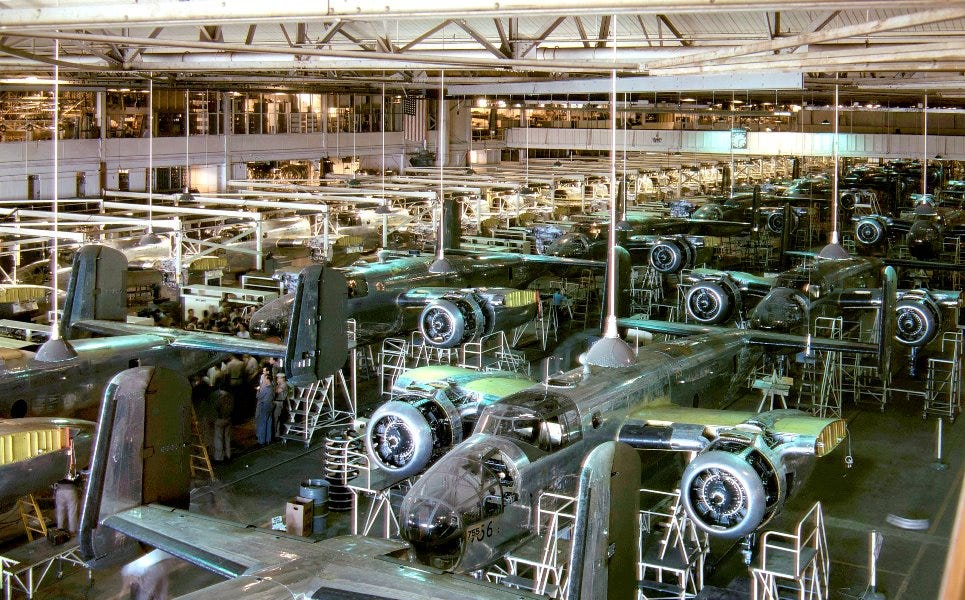 How to Build 300,000 Airplanes in Five Years