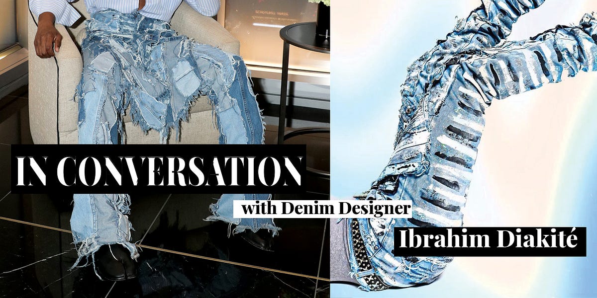 IN CONVERSATION with Denim Designer Ibrahim Diakité