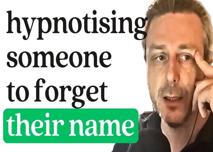 Hypnotic Name Amnesia and the Nature of Human Consciousness