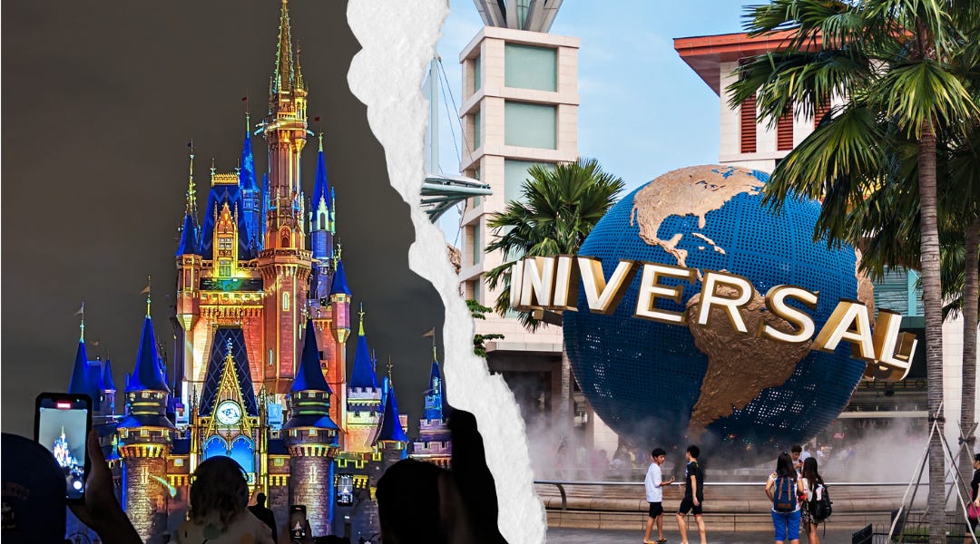 Disney VS. Universal - by Sarah Styf - On the Journey