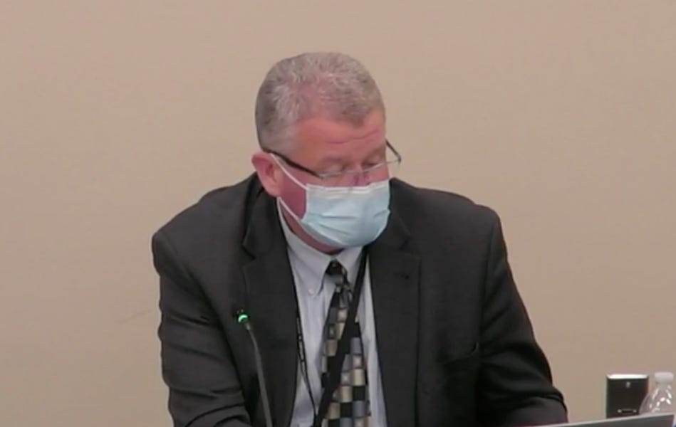 Superintendent Mark Hansen's Mask Theater