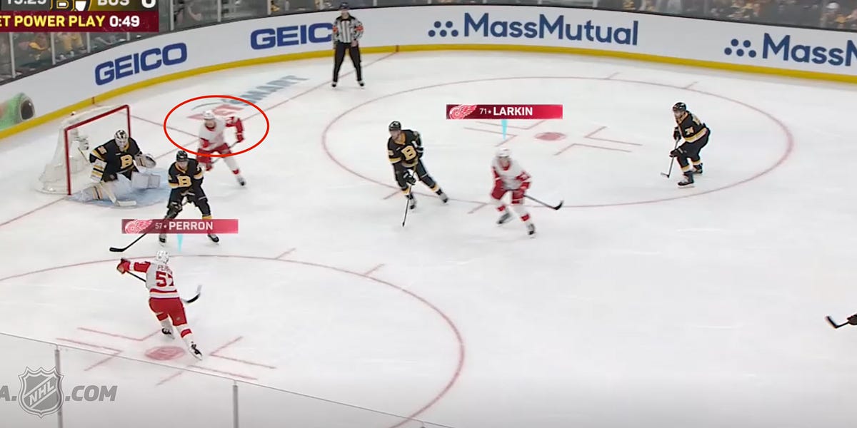 How and why Alex Chiasson has found a net-front fit on the Red Wings ...
