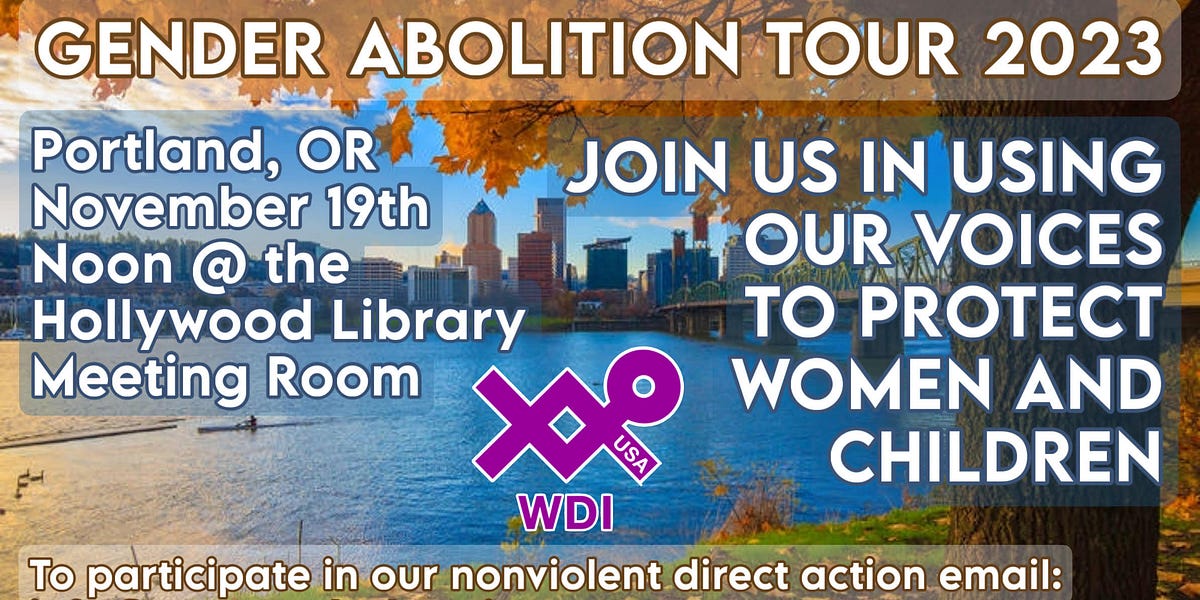 Wdi Usas Gender Abolition Tour Kara Danskys Substack