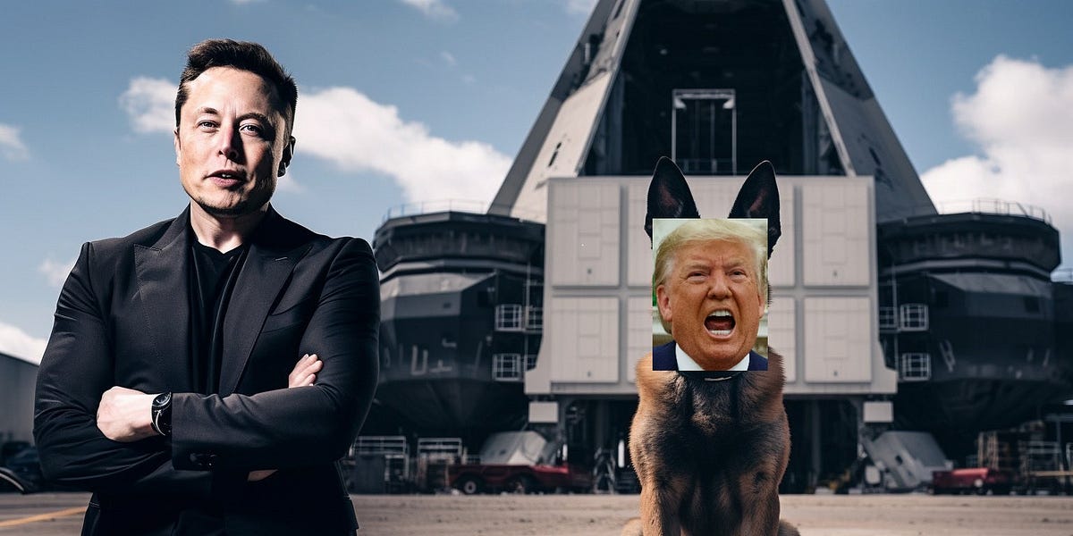 It's Official: Donald Trump Is Elon Musk's Dog On a Leash