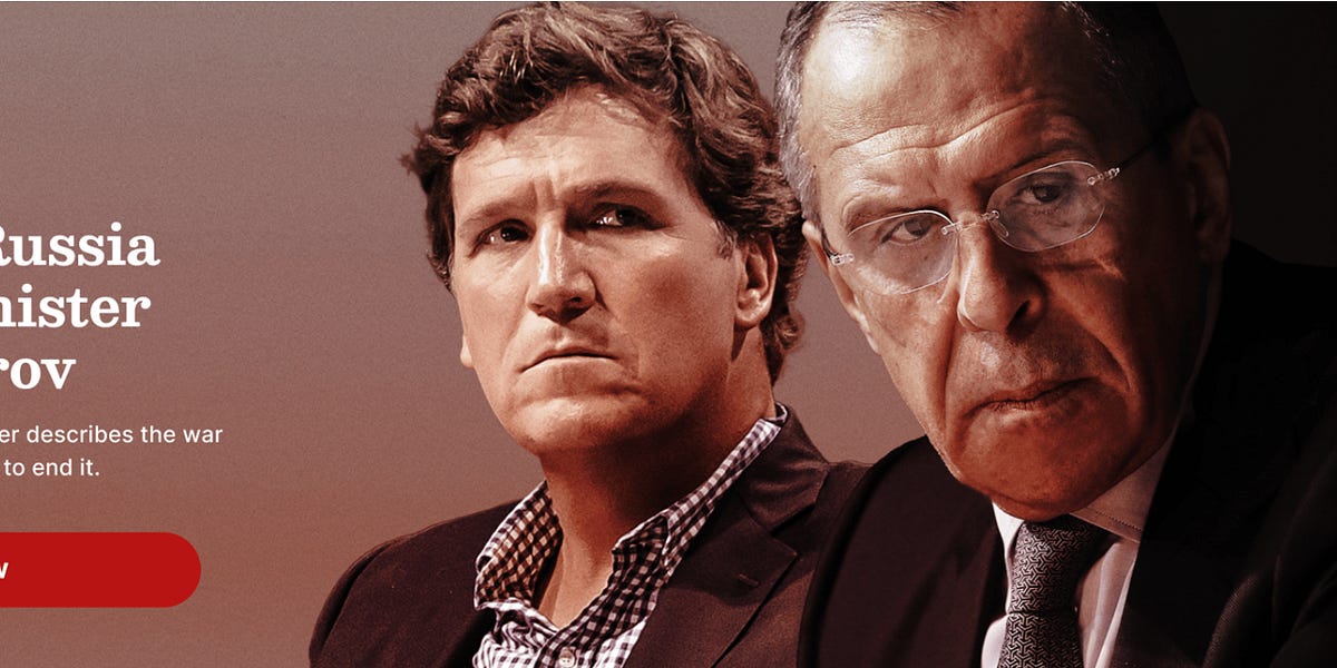 Tucker Carlson interview with Sergei Lavrov: the highlights