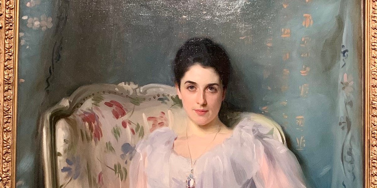 John Singer Sargent, Emily Sargent, and me
