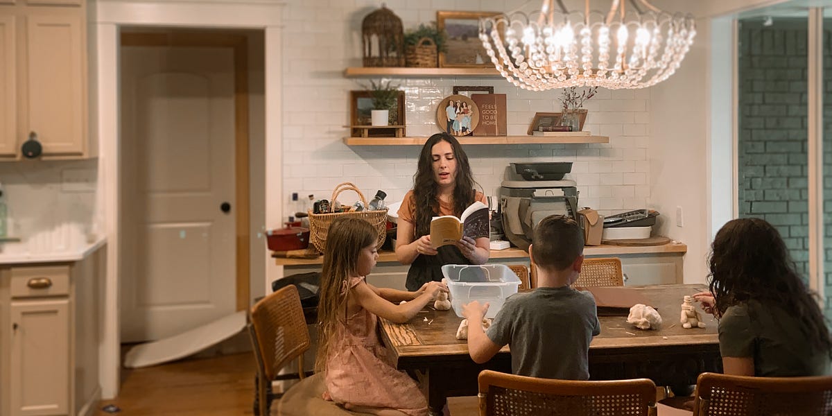 Our First Day of Homeschool - by Mikayla Dawn Chaparro