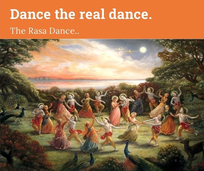 Dance the real dance. - SUTRĀS || Nārangi Devi Dāsi
