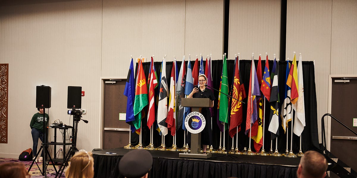 MicroCon 2023, Part II: A Conversation with Carolyn, Queen of Ladonia