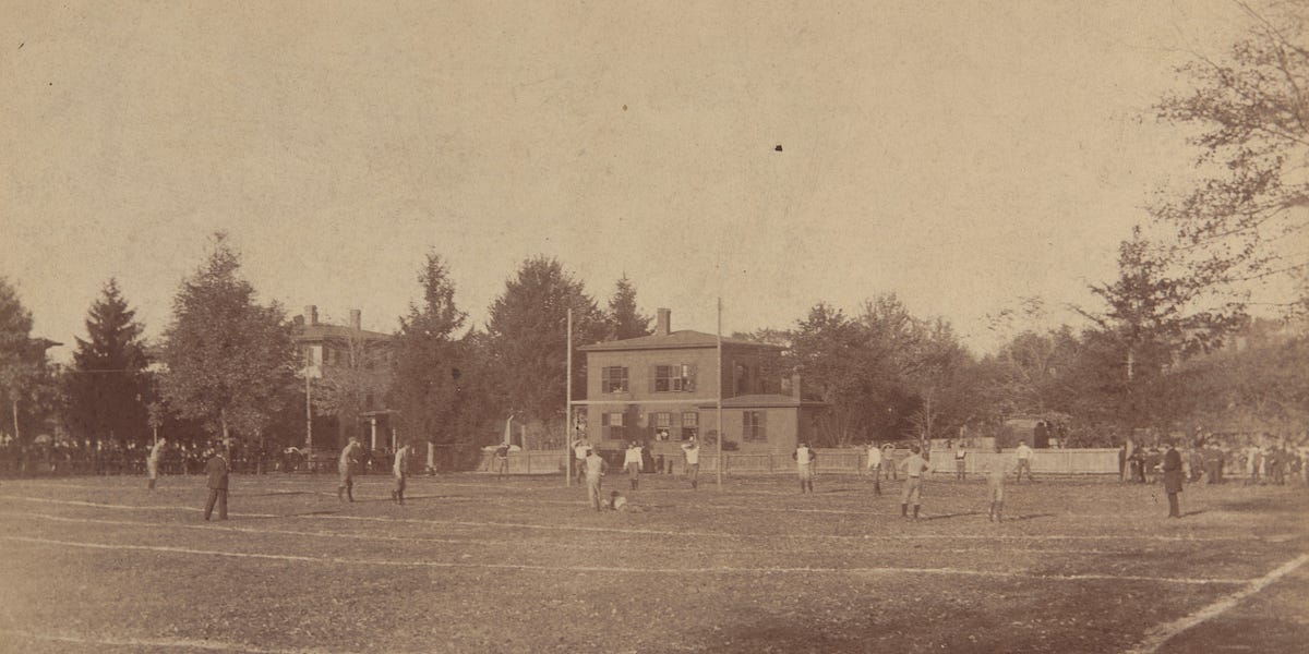 Today's Tidbit... America's Oldest Football Field