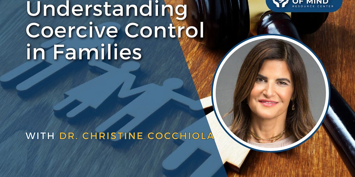 Understanding Coercive Control in Families