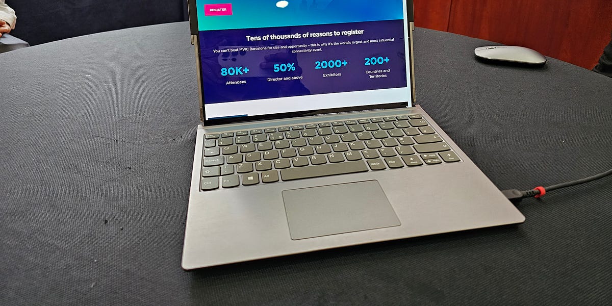 This new Lenovo rollable PC concept could be the future of laptops