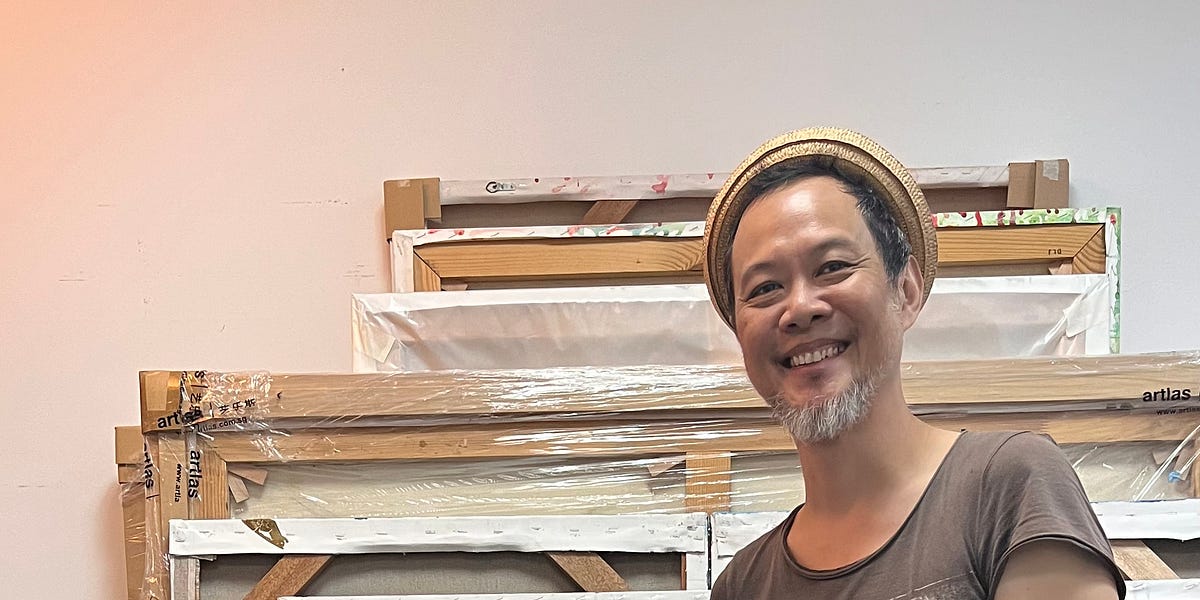 Harmonising Art and Music with Andy Yang - by Clare Elson