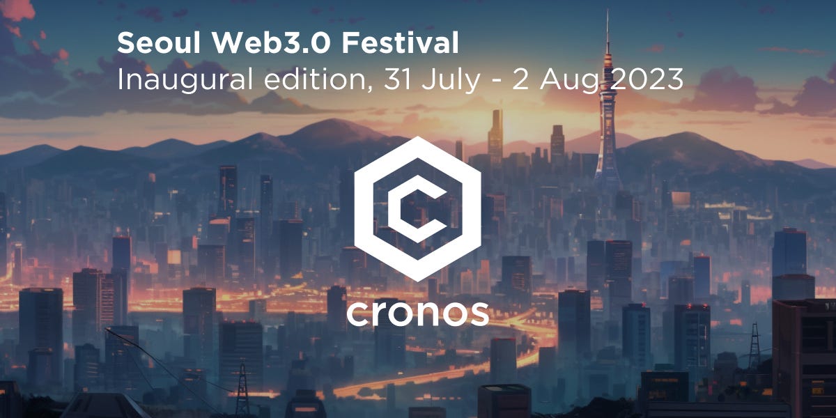 Cronos partners with City of Seoul to launch 'Seoul Web 3.0 Festival 2023’ and develop local ...
