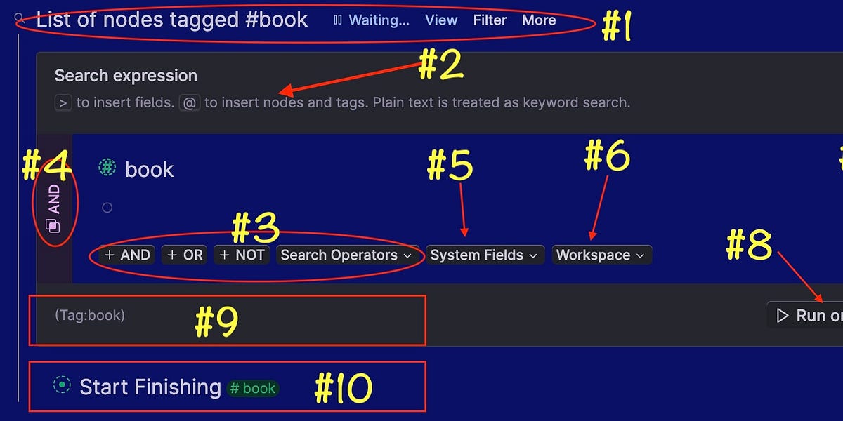 #1 Tana Live Search Series Expression Box Deconstructed