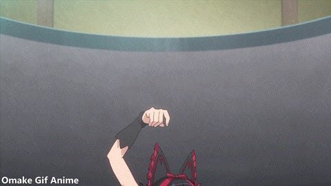 Omake Gif Anime - GATE - Episode 19 - Rory the Announcer