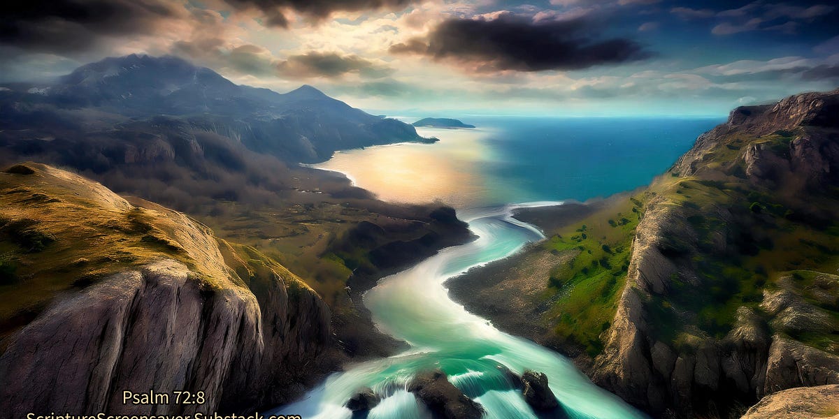 There Is Comfort & Peace... - Scripture Screensaver