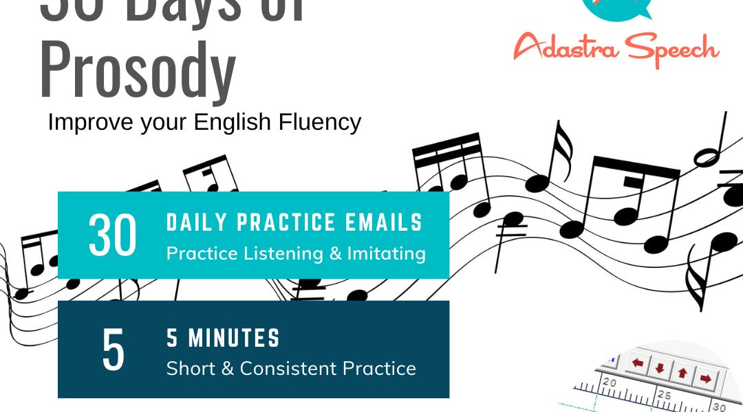 30 Days of Prosody Practice - by Christi Barb, PhD
