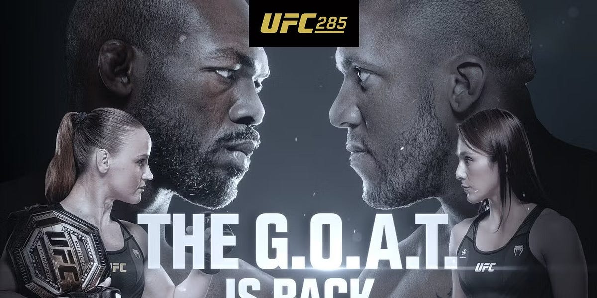 UFC 285 Gambling Guide - Ty Rosson's Newsletter
