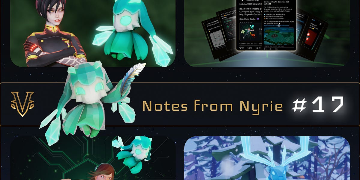 Notes from Nyrie #17 - by Legends of Venari