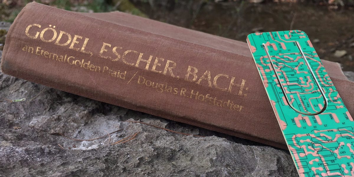 Gödel, Escher, Bach: an Eternal Golden Braid by Douglas Hofstadter | A ...